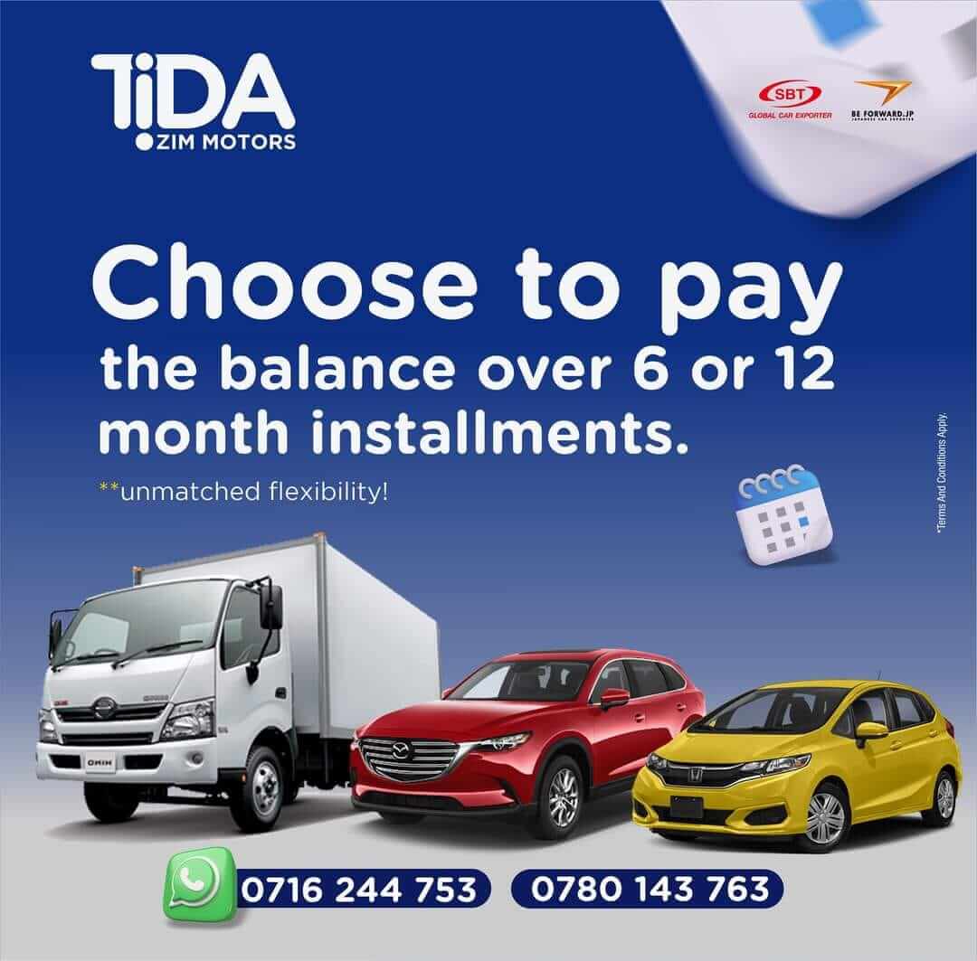 Examples of Rent to buy cars in Zimbabwe with payment plans